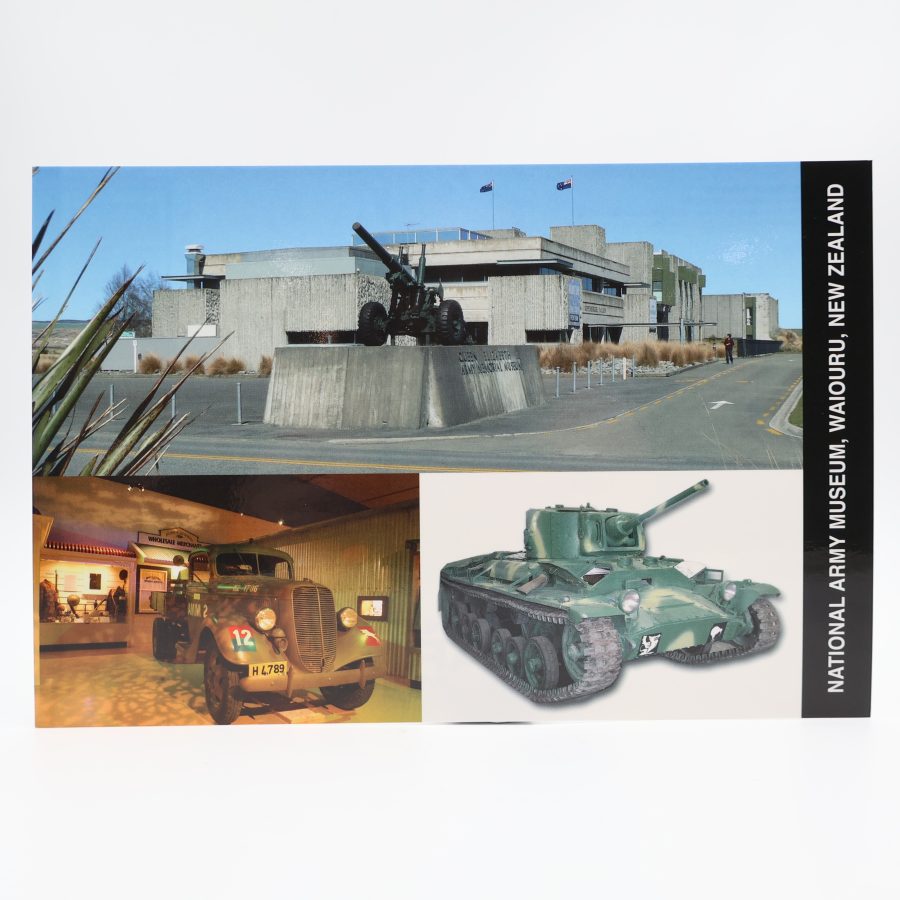 Museum and Army Vehicles Postcard | National Army Museum